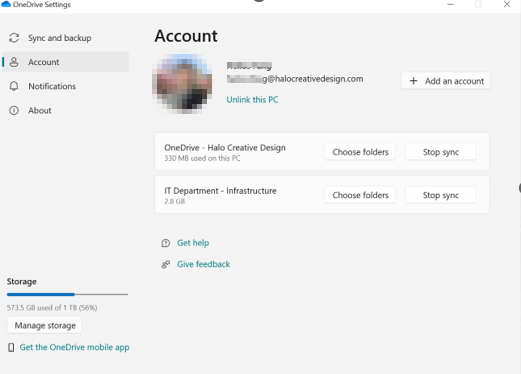 MOVE LOCAL FILES TO ONEDRIVE