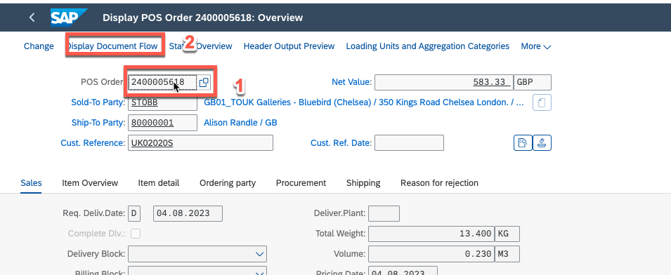 Refund and Reverse a Invoiced Orders