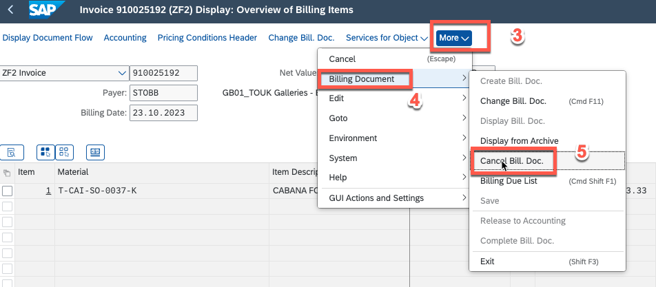 Refund and Reverse a Invoiced Orders